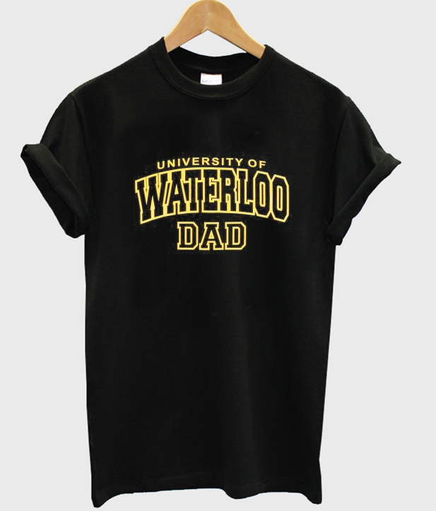 university of waterloo dad t-shirt – outfitgod.com